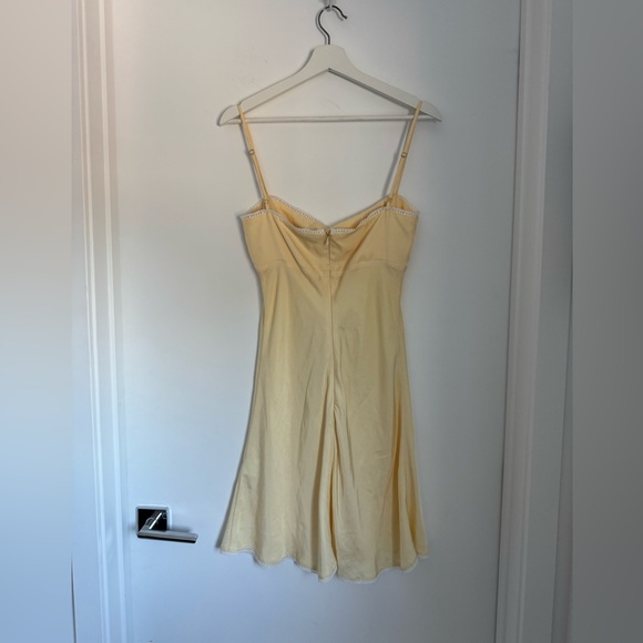 Ciao Lucia | Dresses | Ciao Lucia Small Carina Slip Dress Mini Yellow Lemon | Poshmark